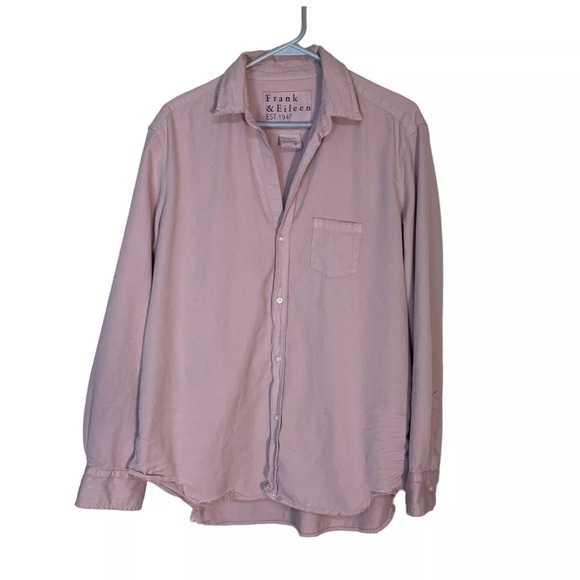 Frank & Eileen | Tops | Frank Eileen Eileen Tattered Denim Shirt Button ...